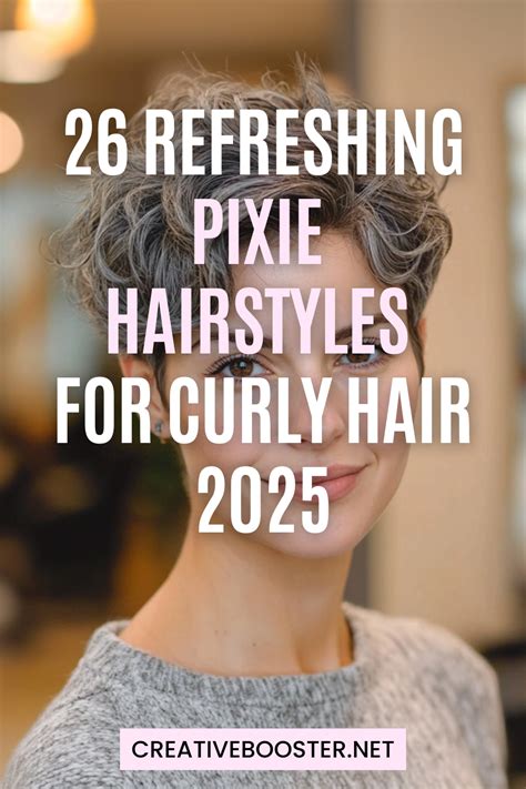 Pixie Hairstyles For Curly Hair Artofit