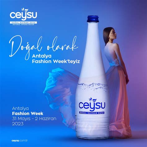 Ceysu Sponsorluğunda Gerçekleşecek Olan Antalya Fashion Week 31 Mayıs