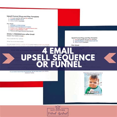 4 Email Funnel Or Sequence Template Not Another Virtual Assistant