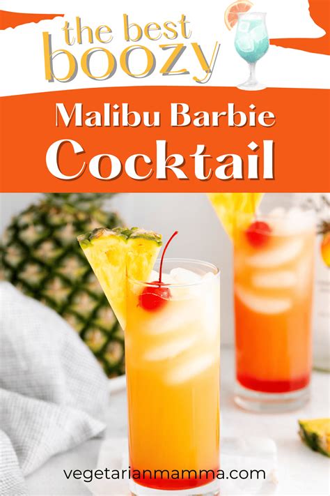 This Malibu Barbie Drink Has A Classic Beachy Flavor Thanks To Coconut Rum Paired With Some