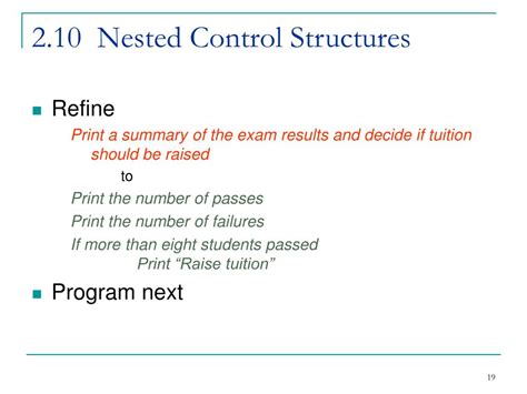 Ppt Lecture 4 Control Structures Powerpoint Presentation Free