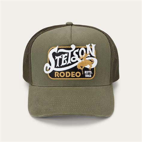 Rodeo Patch Trucker Cap Stetson Rodeo Patch Trucker Cap Stetson