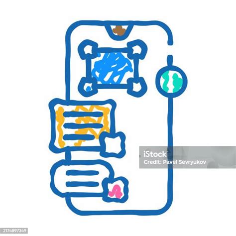 인터랙션 디자인 Ux Ui 아이콘 낙서 그림 그래픽 사용자 인터페이스에 대한 스톡 벡터 아트 및 기타 이미지 그래픽 사용자 인터페이스 그리기 금융 Istock