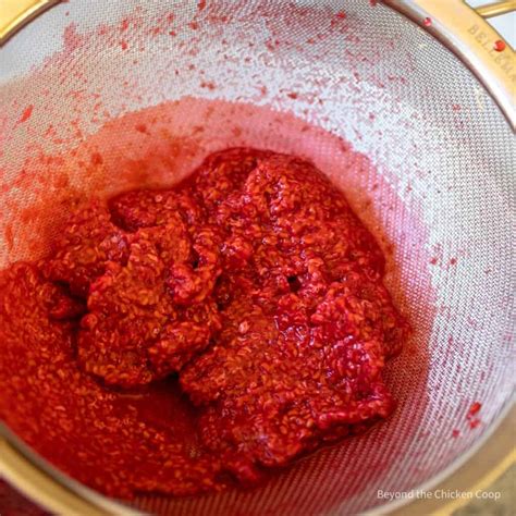 Raspberry Sauce Beyond The Chicken Coop