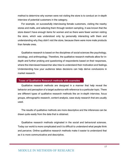 Chapter5 Methodsofresearch Modulepdf