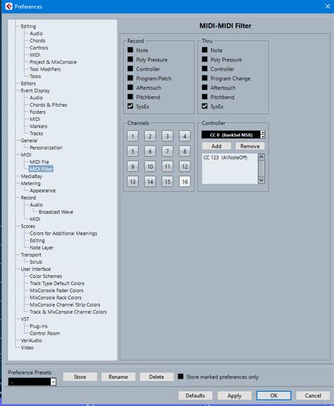 Setting Up Midi Keyboard Transport Controls With Cubase 8 By Nico5
