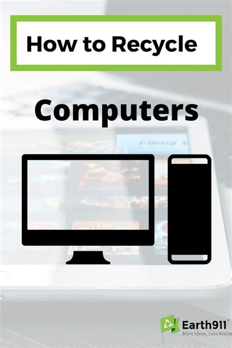 How To Recycle Computers Earth911 Com