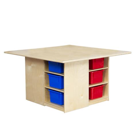 Cubby Table With 12 Color Trays The Craft Shop Inc