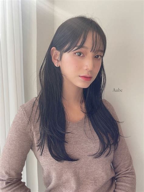 긴머리레이어드컷