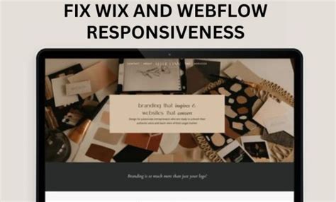 Fix Webflow Website Bugs Wix Website And Design Wix Website By