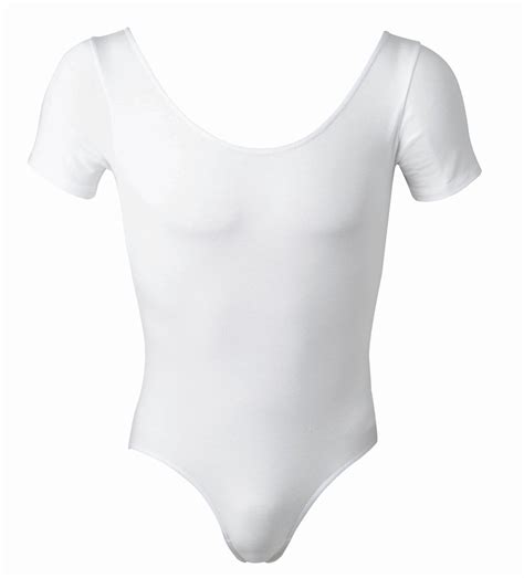 G Mens Leotard In White Extra Ballet Duo Dance The Dance Shoe Shop