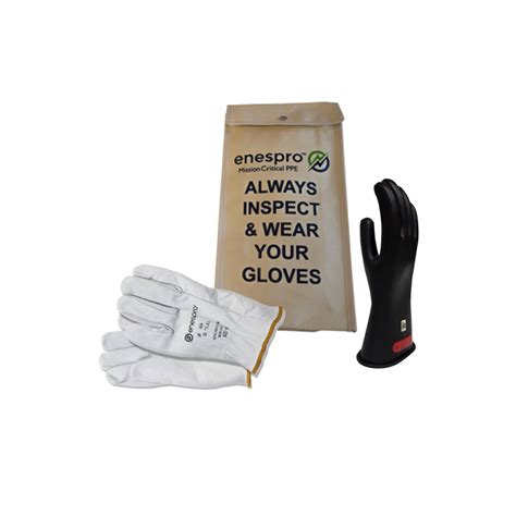Enespro® Class 0 Voltage 11 Glove Kit Beacon Safety Hi Voltage Solutions