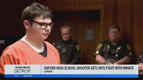 Oxford High School Shooter 17 Involved In Prison Fight With Fellow