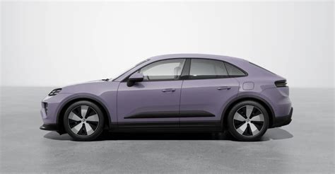 2024 Porsche Macan Electric Comes With A Head Turning Color And This Is