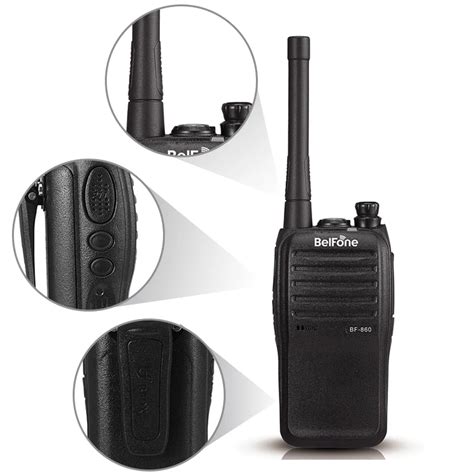 Belfone Portable Professional W Analog Radio Mah Battery