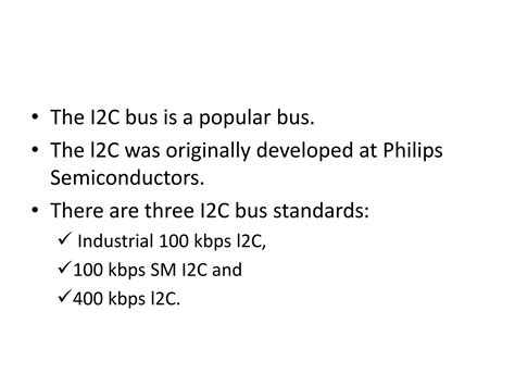 inter intergrated circuits communication protocol ppt