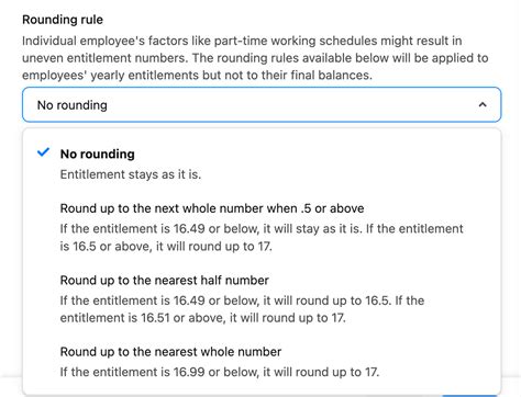 Rounding Up Vacation Balance Personio Voyager Community