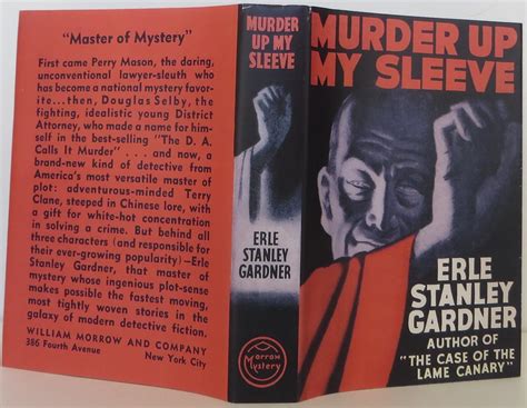 Murder Up My Sleeve Erle Stanley Gardner 1st Edition