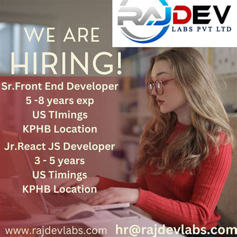 Rajdev Labs On Linkedin Rajdevlabs Frontenddevelopers Frontendjobs Frontenddeveloperjobs