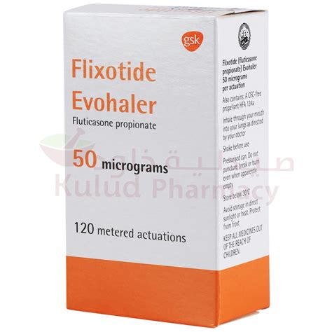 Flixotide Evohaler 50mcg Inhalation Gas 50 Mcg 120 Do Kulud Pharmacy