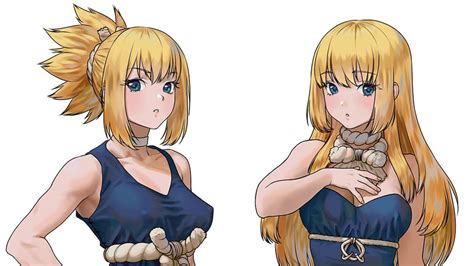Dr Stone Questa Fan Art Di Kohaku E Ruri Vi Lascerà Senza Fiato