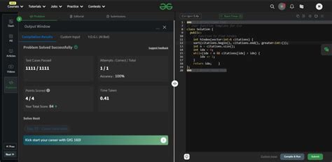 Harshit Singh Negi On Linkedin Geekstreak2024 Gfg160