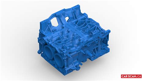 Subaru Fa20 Engine Block 3d Scan Carscanca