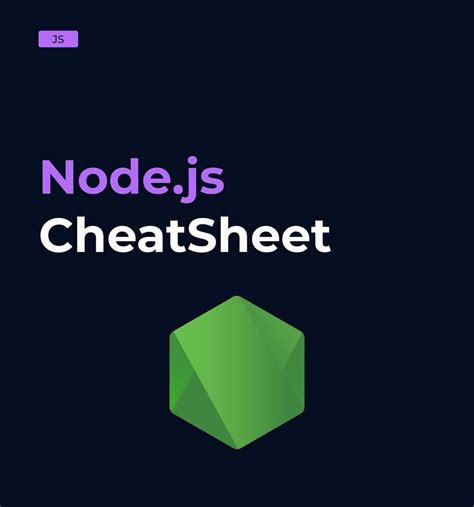 Kirubel Alemu On Linkedin Node Js Beginner Cheatsheet