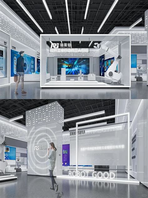 企业科技展厅·展馆设计 项目分享 花瓣网