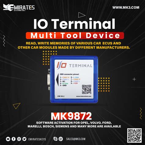 Io Prog Clone From Io Terminal With Db9 Connector Pinout Hw 59 Off