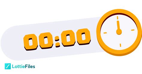 Second Countdown Timer React End Loop On LottieFiles Free Lottie Animation