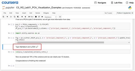 Pca Lab Blank Markdown Cell Unsupervised Learning Recommenders
