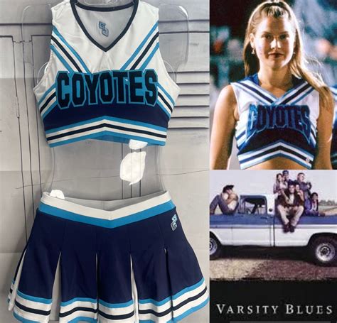 Cheerleading Uniform Varsity Blues Ali Larter Adult 2x Coyotes Ebay