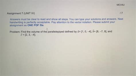 solved mcv4u assignment 7 unit iv 17 answers must be clear