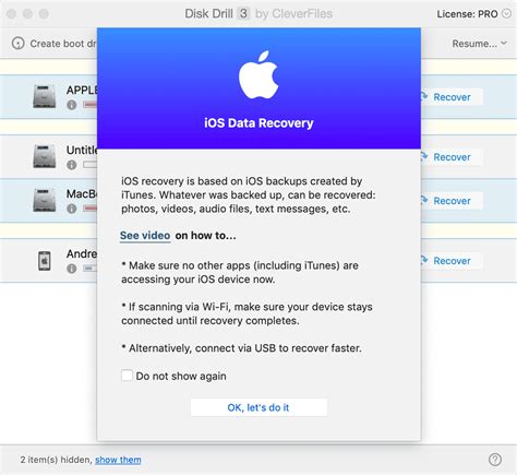 Review Disk Drill 3 Can Recover Ios Data