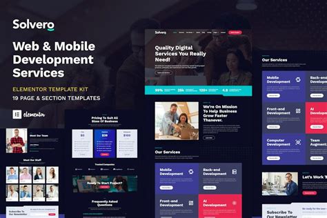 Download Solvero Web And Mobile Development Service Elementor