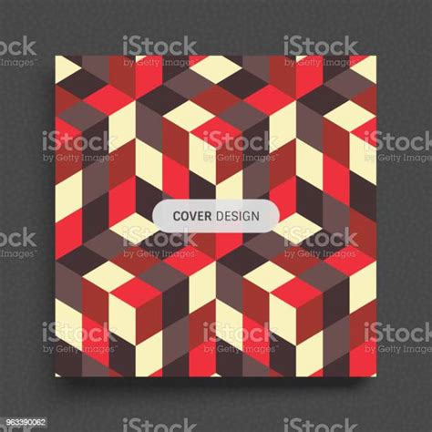 디자인 서식 파일을 커버 3d 블록 구조 배경입니다 벡터 일러스트입니다 0명에 대한 스톡 벡터 아트 및 기타 이미지 0명 3차원 형태 가리기 Istock
