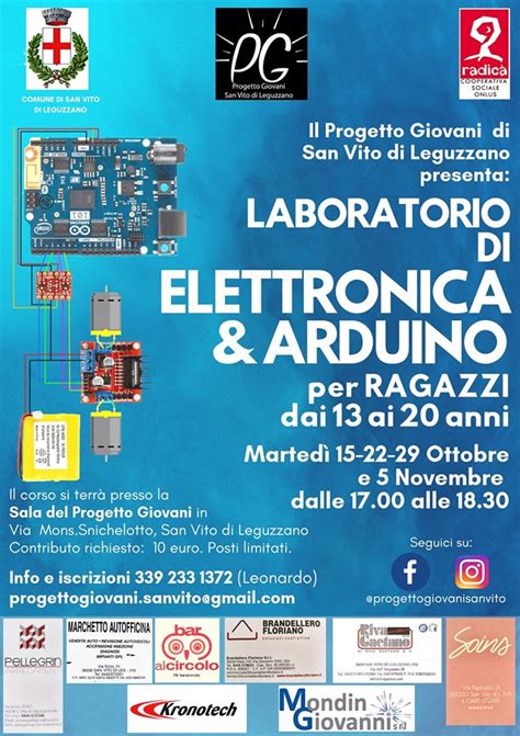 Laboratorio Di Elettronica And Arduino Informagiovani Schio