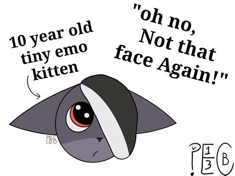Tiny Emo Kitten By Cuddlebetter On Deviantart