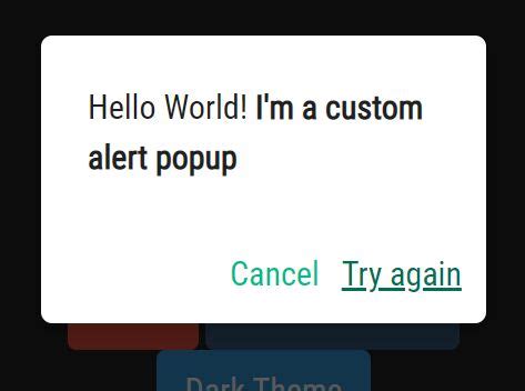 Custom Animated Alert Popup Box Plugin JQuery Alert Free JQuery Plugins