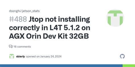 Jtop Not Installing Correctly In L4t 512 On Agx Orin Dev Kit 32gb