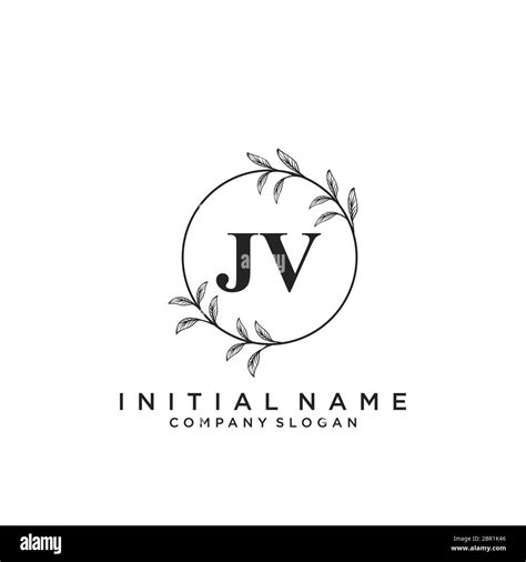 Jv Initials Logo Cut Out Stock Images And Pictures Alamy