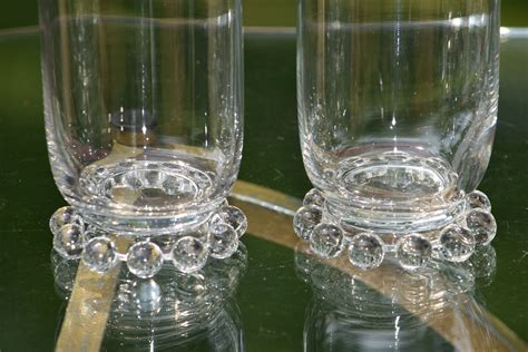 Vintage Cocktail Glasses Set Of 4 Candlewick Circa 1941 Unique 12