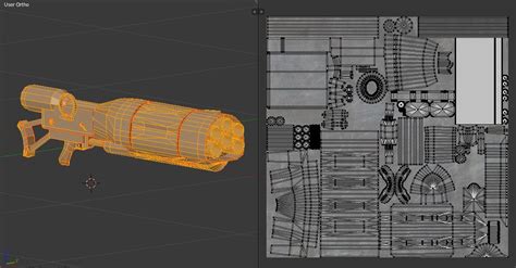 Diabolical The Shooter D Modelling Reminders UV Unwrap