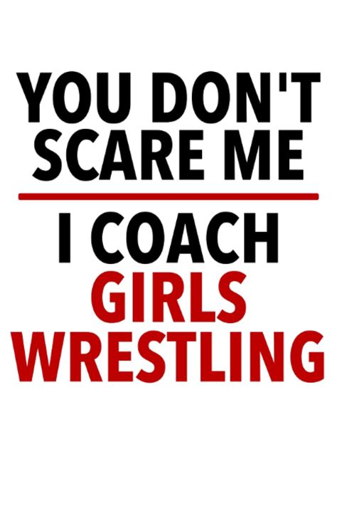 Girls Wrestling Coach Notebook T Idea For Wrestling Wrestling Journal College Ruled