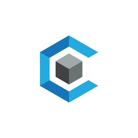 C Letter Logo Template 34921318 Vector Art At Vecteezy