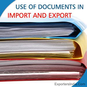 Export Payment Documents