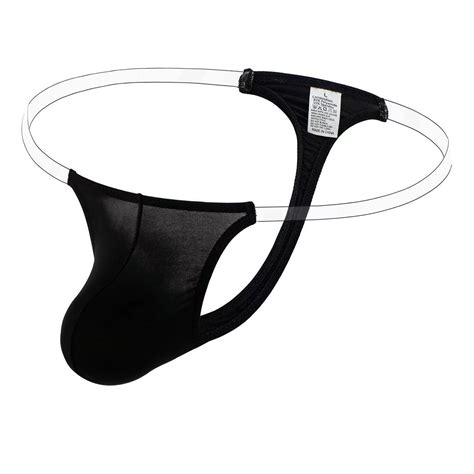 กางเกงในชายsexy Gstring สไตล์ญี่ปุ่น ผ้าไนลอย ขอลยางสีใส ผ้าบาวบาง ใส่สบาย Gxshop 1624542923