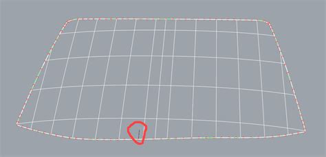 how to create perpendicular lines from points on a 3d curve
