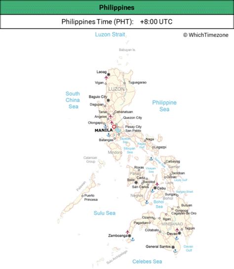philippines time zone whichtimezone